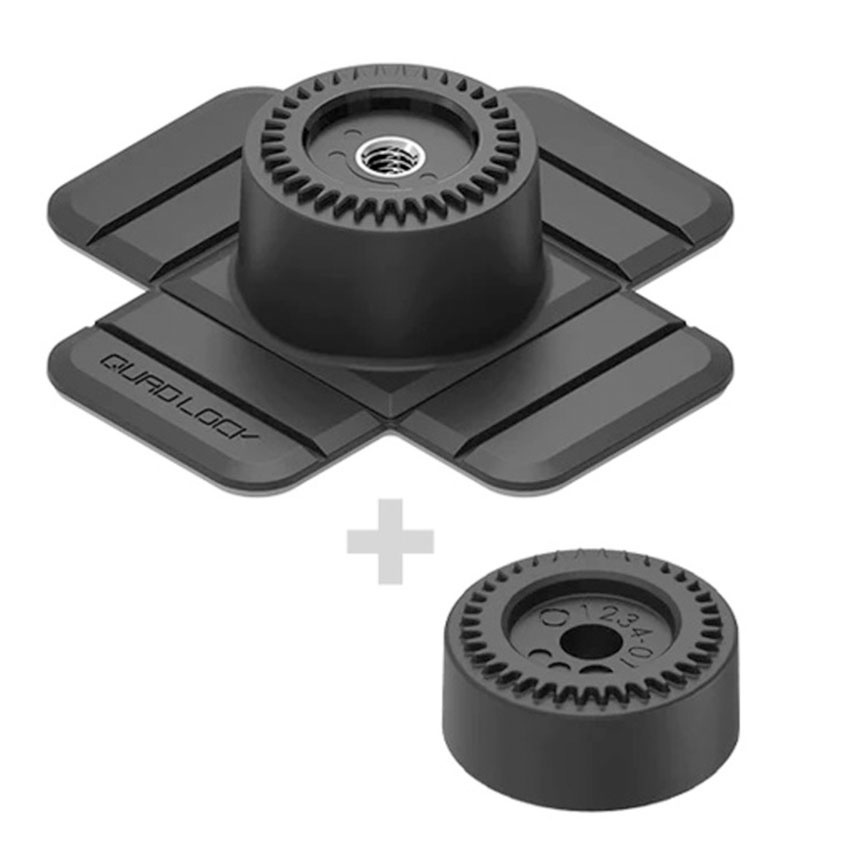 Quad Lock - 360 Flexible Adhesive Base - Biker Outfit