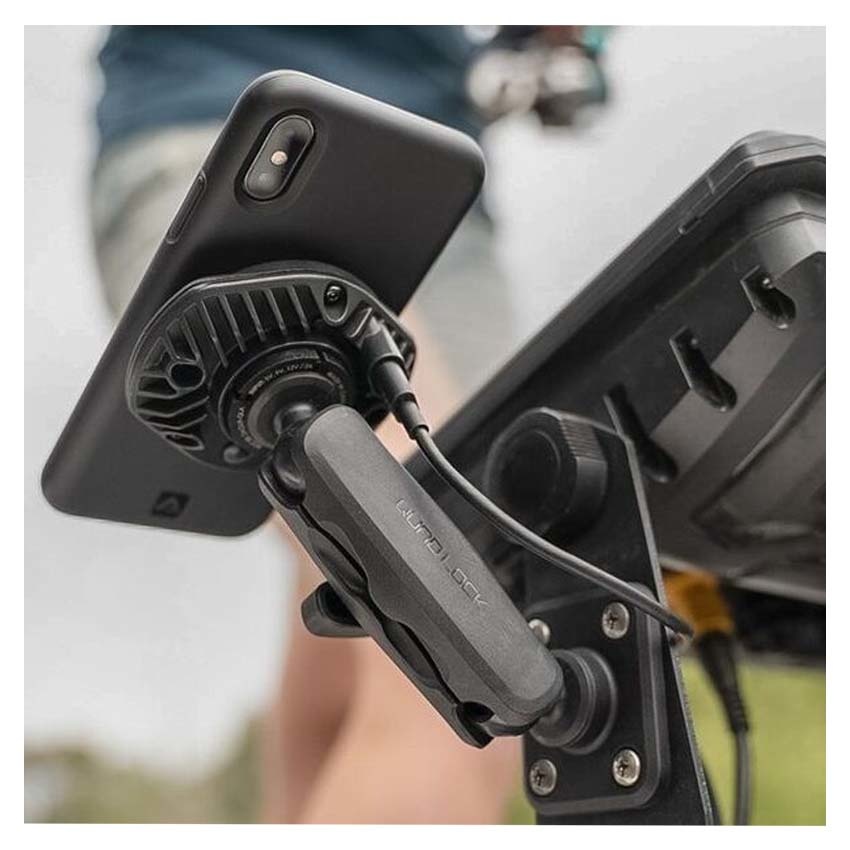 Quad Lock - 360 Amps Flat Base 4 holes - Biker Outfit