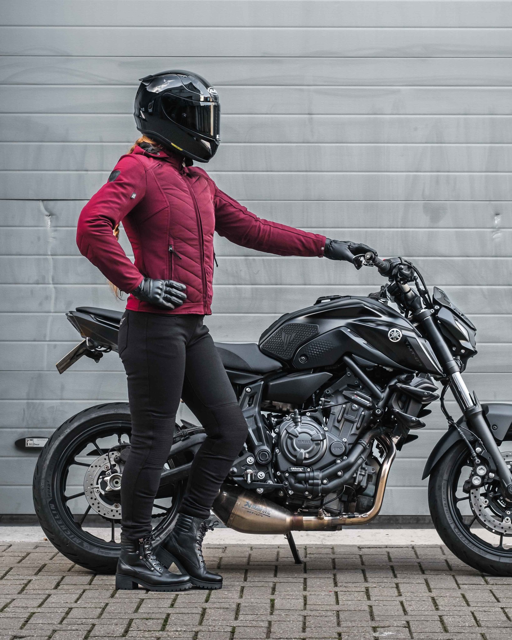 Falco - Misty motorschoen - Biker Outfit