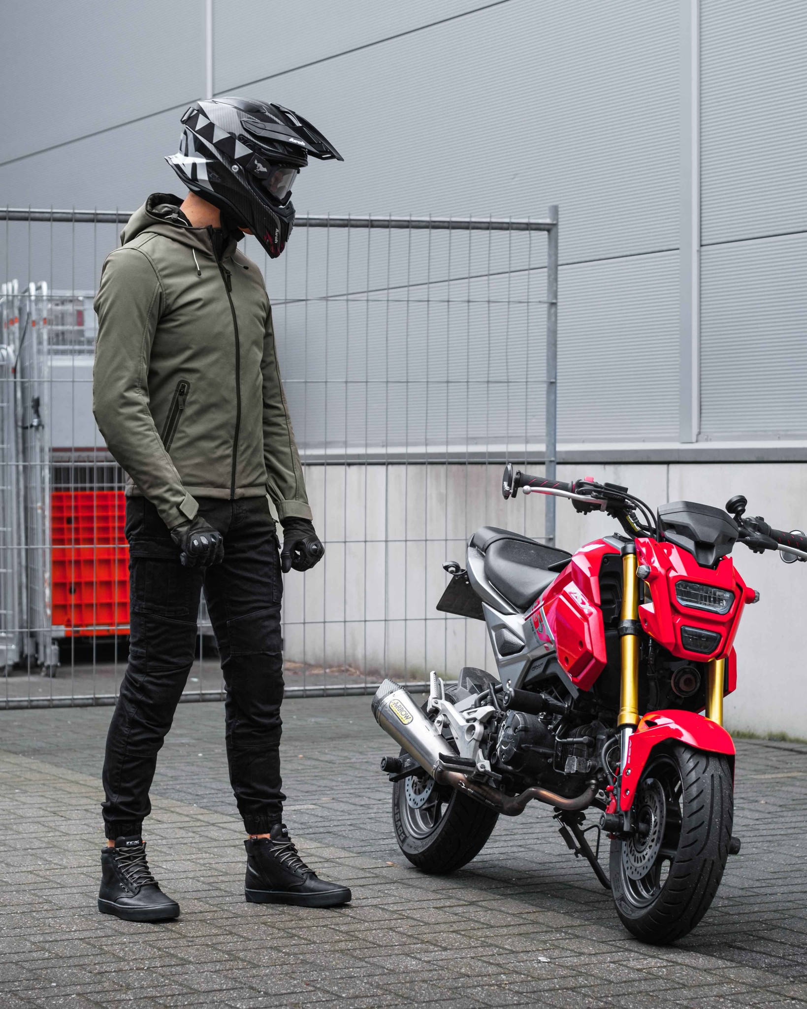 Revit - Speedart H2O motorhandschoenen - Biker Outfit