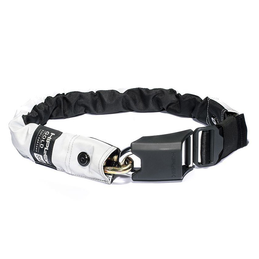 Hiplok - Gold Chain Lock - Biker Outfit
