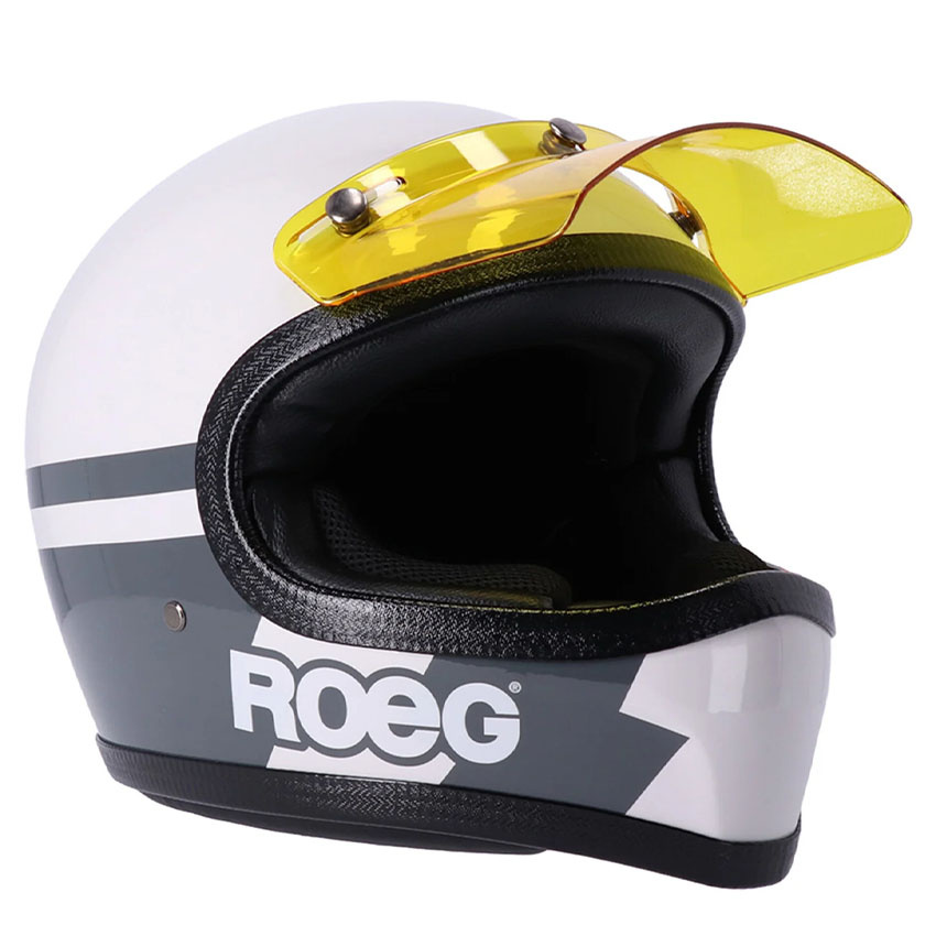 Roeg - Peruna 2.0 Fog line motorcycle helmet - Biker Outfit