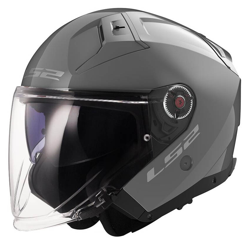 LS2 - Infinity II Solid motorcycle helmet - Biker Outfit