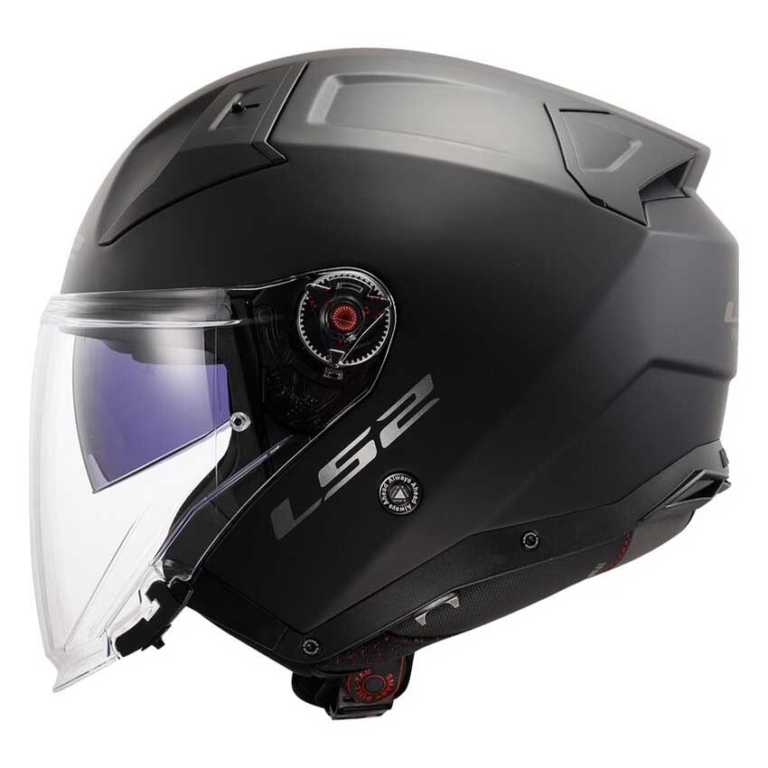 LS2 - Infinity II Solid motorcycle helmet - Biker Outfit