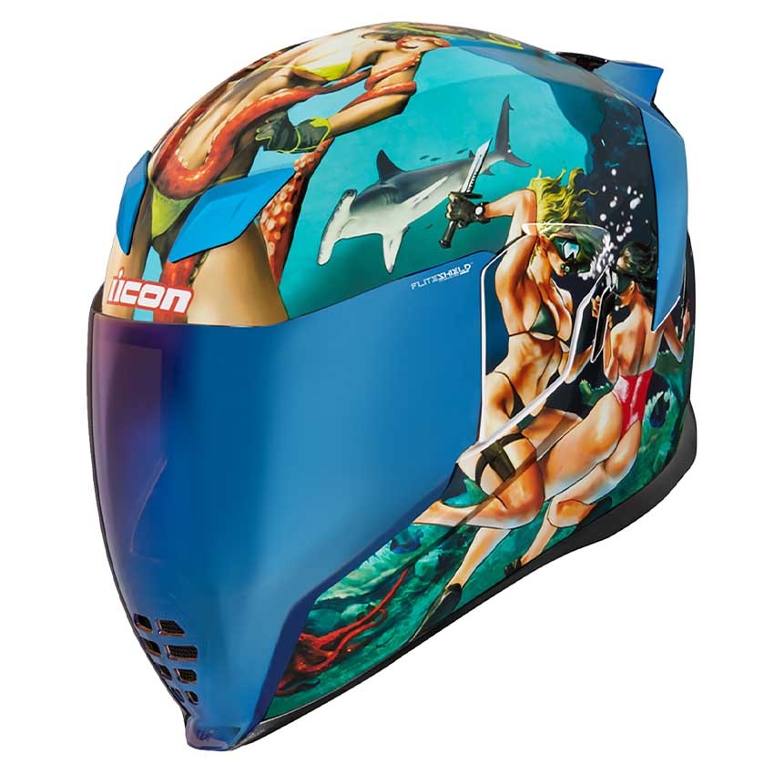 Icon - Airflite Pleasuredome4 motorcycle helmet - Biker Outfit