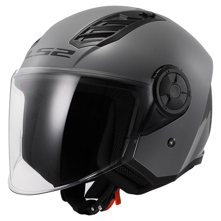 LS2 - Airflow II Solid motorcycle helmet - Biker Outfit