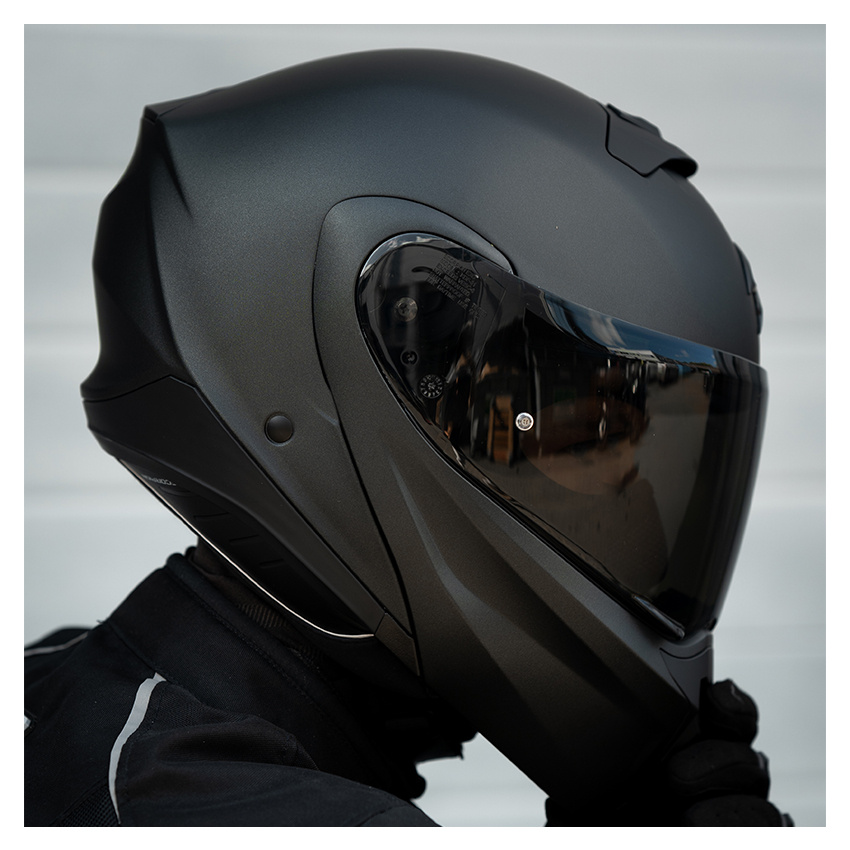 Scorpion - EXO-930 Evo Solid motorhelm - Biker Outfit