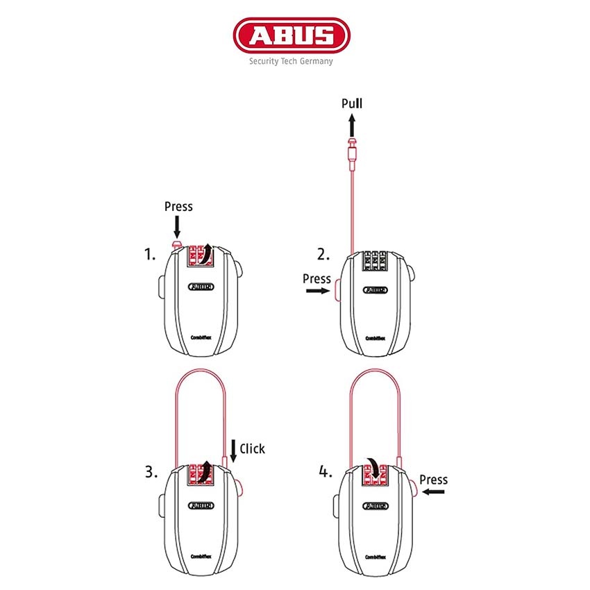 Abus - Combiflex Break 85 - Biker Outfit