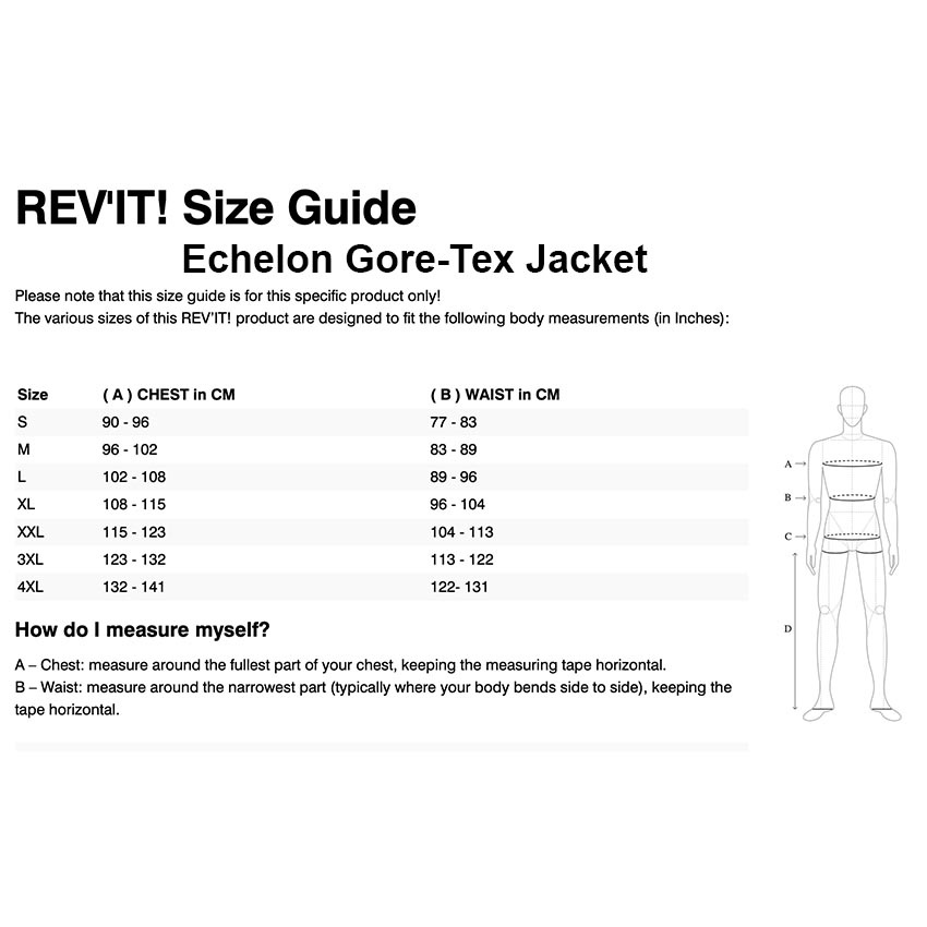 REV'IT - Echelon Gore-Tex motorjas - Biker Outfit