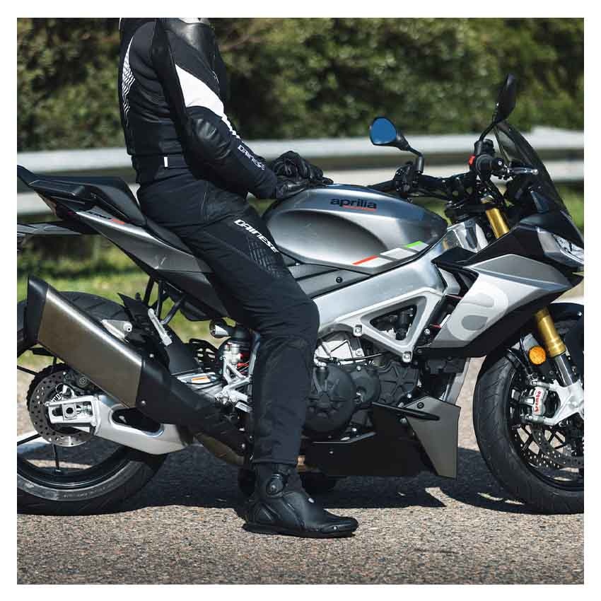 Dainese - Drake 2 Air Absoluteshell textiel motorbroek - Biker Outfit