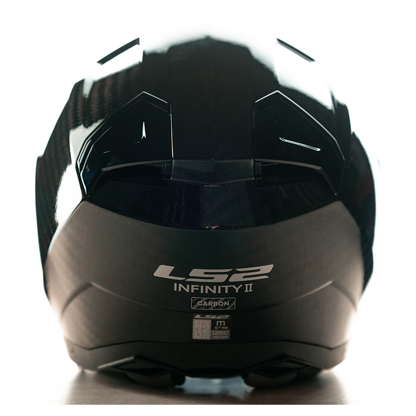 LS2 - Infinity II Carbon Gloss motorcycle helmet - Biker Outfit