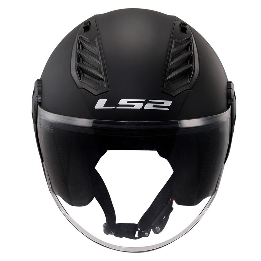 LS2 - Airflow II Solid motorhelm - Biker Outfit