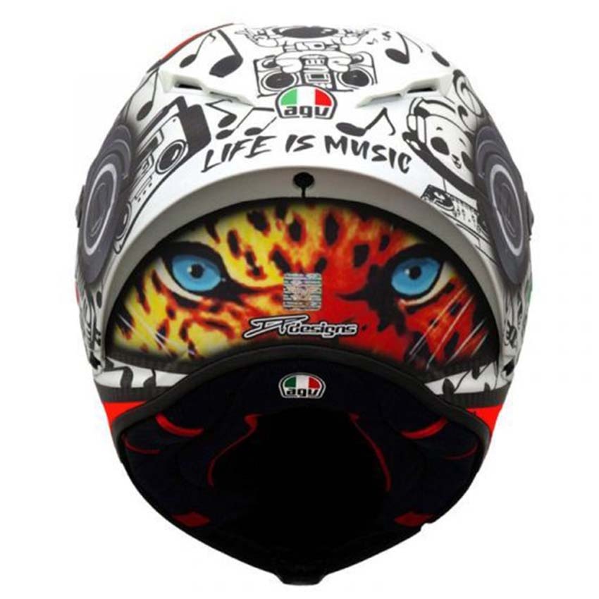AGV - Pista GP RR Guevara Motegi 2022 motorhelm - Biker Outfit
