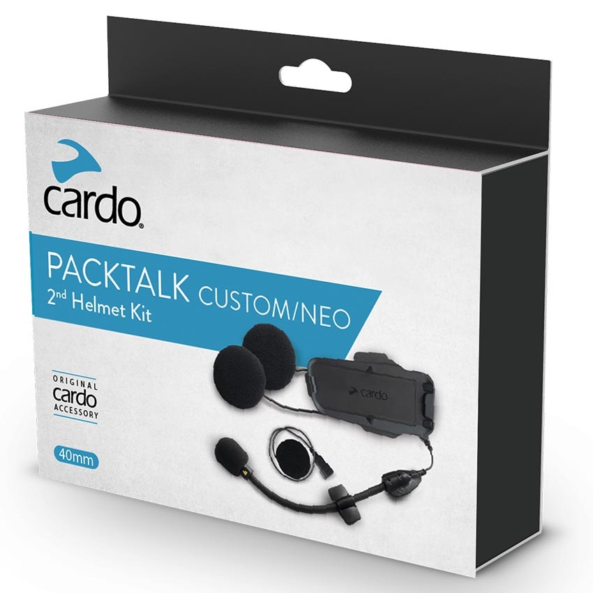 Cardo Systems - Packtalk Custom 2nd helmet Kit - Biker Outfit