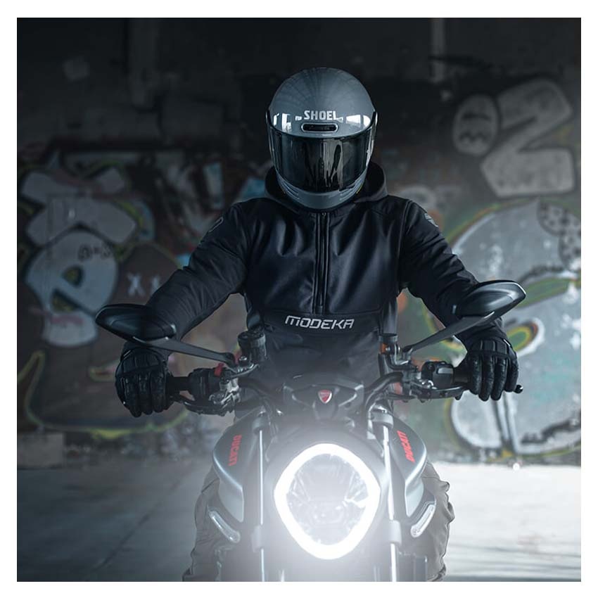Modeka - Braker softshell motorcycle jacket - Biker Outfit