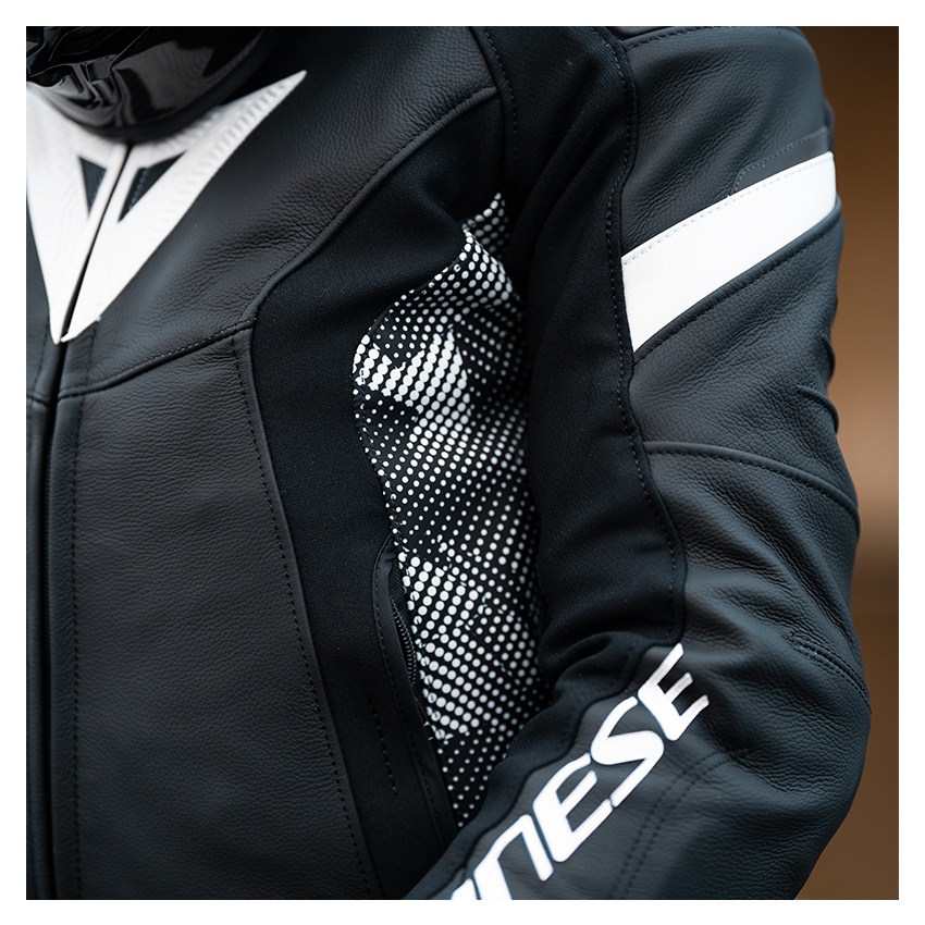 Dainese - Avro 5 leather motorcycle jacket women - Biker Outfit