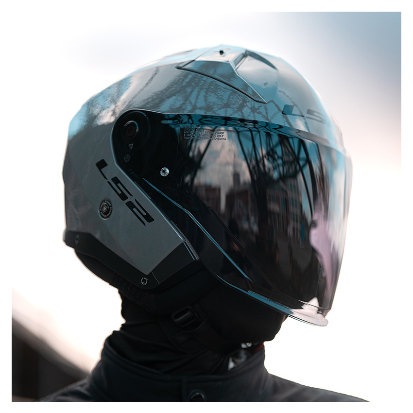 LS2 - Infinity II Solid motorcycle helmet - Biker Outfit