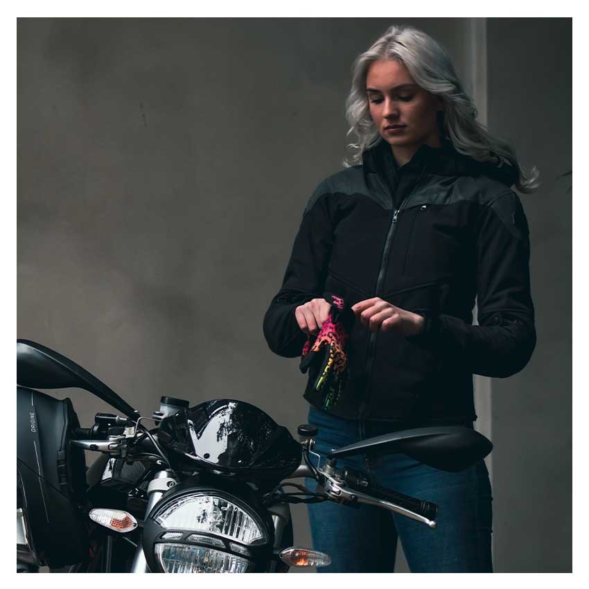 Rusty Stitches - Ann motorjas dames - Biker Outfit