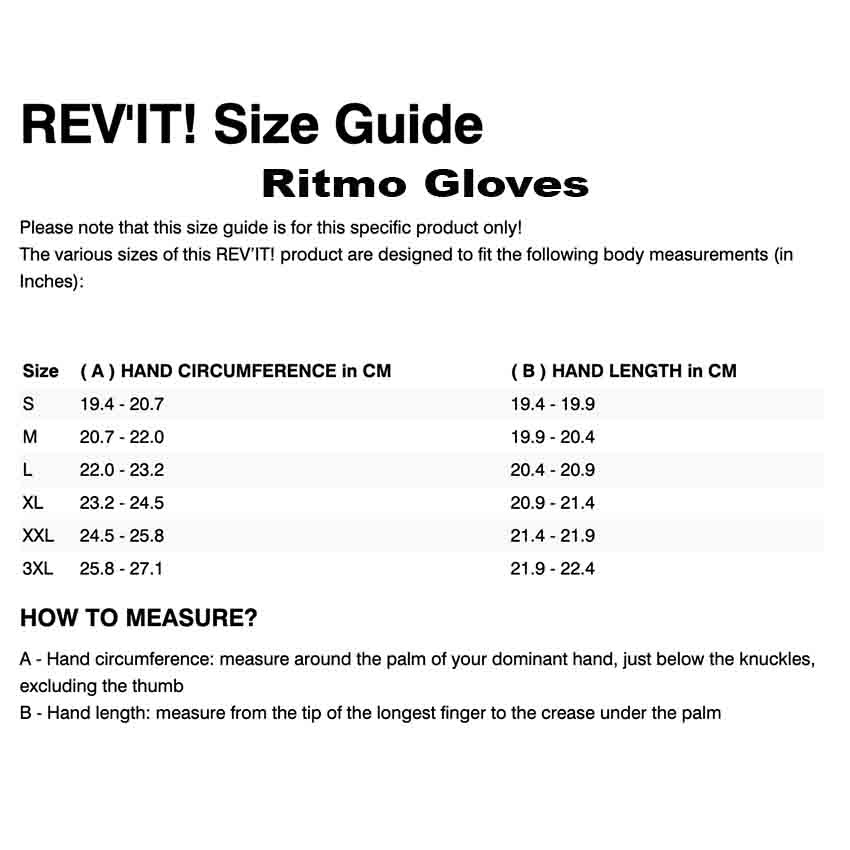 Rev'it! - Ritmo motorhandschoenen - Biker Outfit