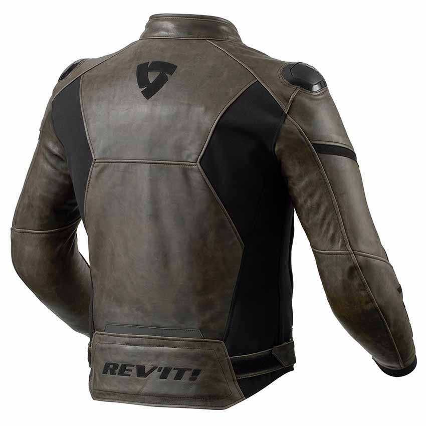 Rev'it! - Parallax leren motorjas - Biker Outfit