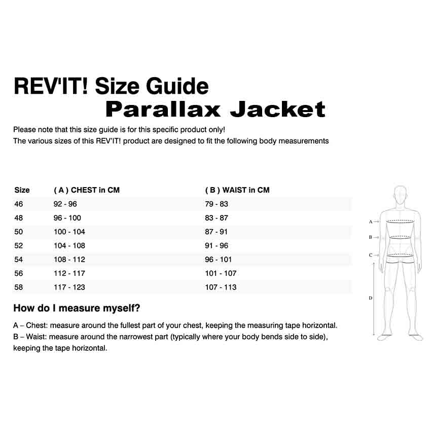 Rev'it! - Parallax leren motorjas - Biker Outfit