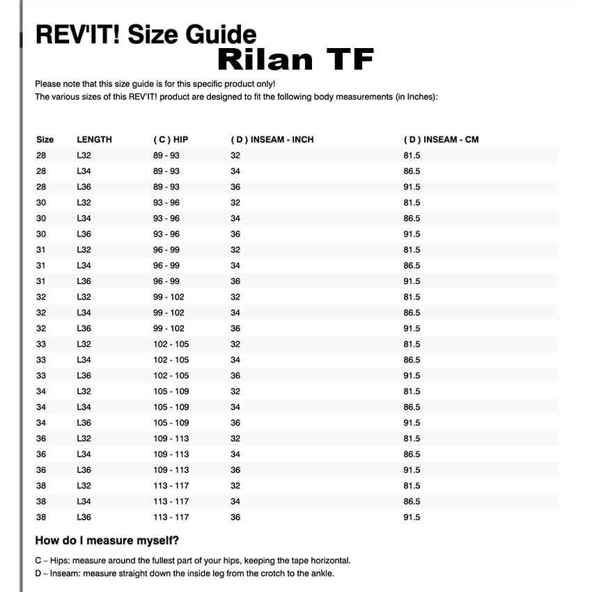 Rev'it! - Rilan TF motorjeans - Biker Outfit