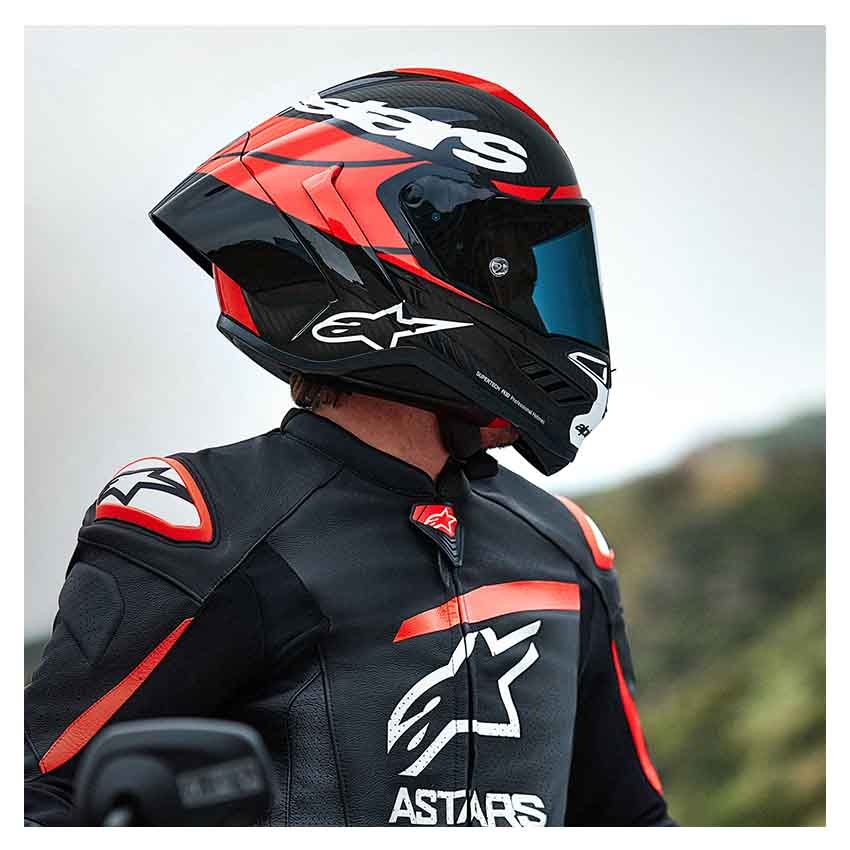 Alpinestars - Supertech R10 Element motorhelm - Biker Outfit