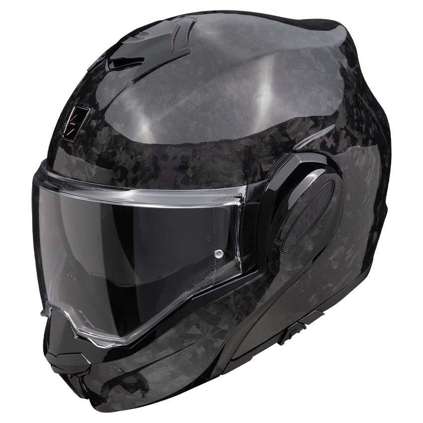 Scorpion - EXO-Tech Evo Carbon Onyx motorhelm - Biker Outfit