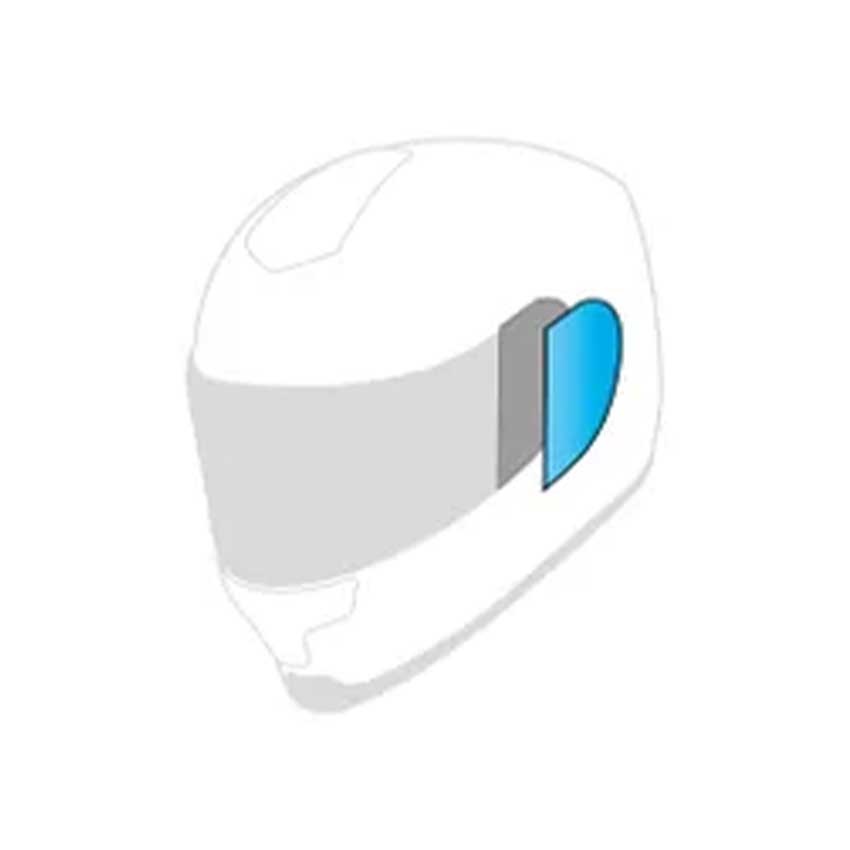 HJC - Base plate set C80 helmet - Biker Outfit