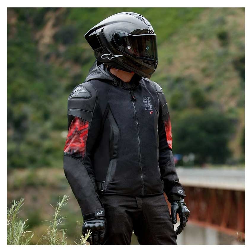 Alpinestars - Zaca Air Venom Waterproof motorcycle jacket - Biker Outfit