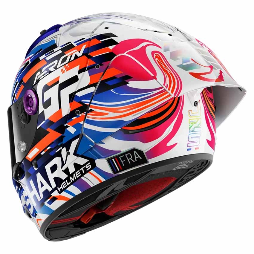 Shark - Aeron-GP Replica Zarco GP De France motorhelm - Biker Outfit