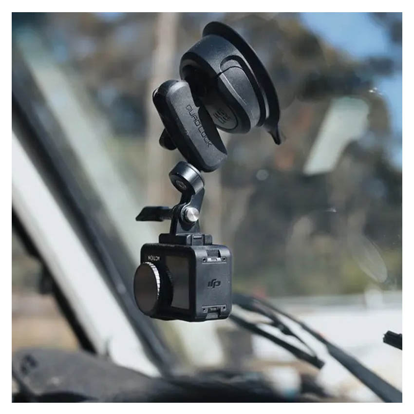 Quad Lock - 360 Action Camera Head - Biker Outfit