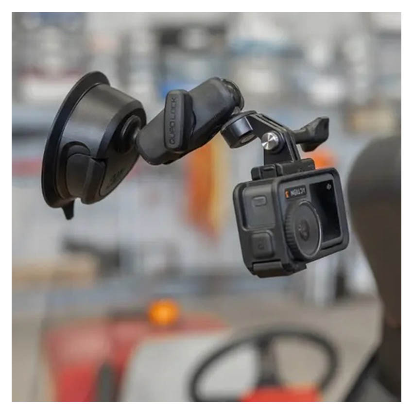 Quad Lock - 360 Action Camera Head - Biker Outfit