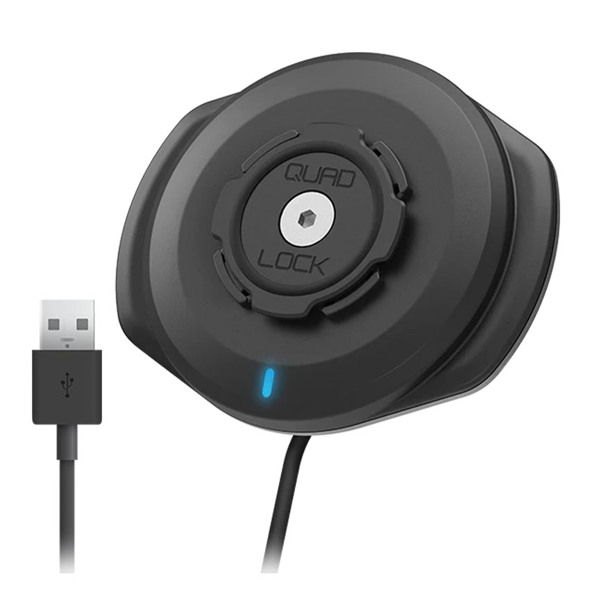 Quad Lock - Weatherproof Wireless Charging Head - Biker Outfit