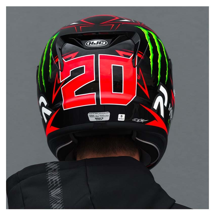 HJC - RPHA 12 Quartararo replica motorhelm - Biker Outfit