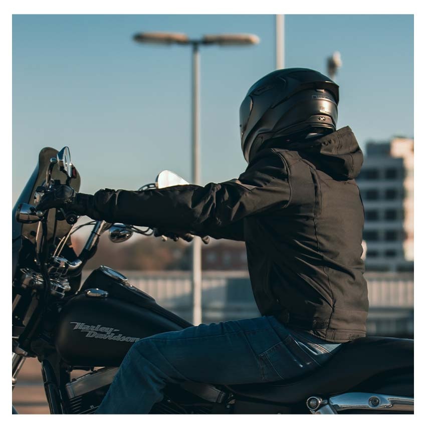 Rusty Stitches - Liam textiel motorjas - Biker Outfit