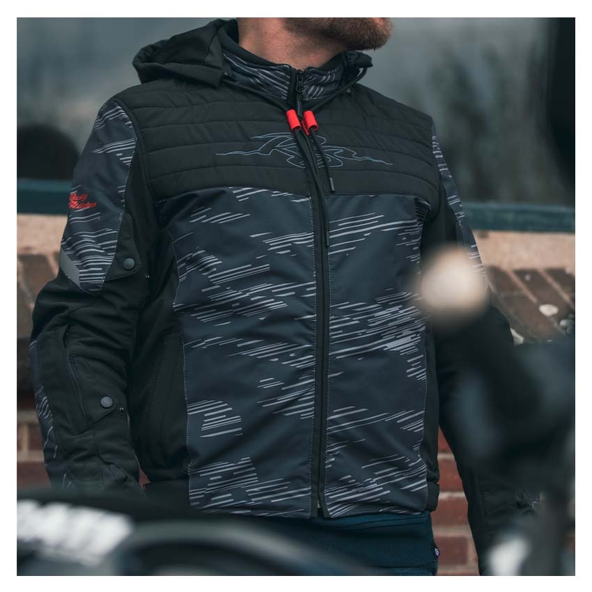 Rusty Stitches - Liam textiel motorjas - Biker Outfit