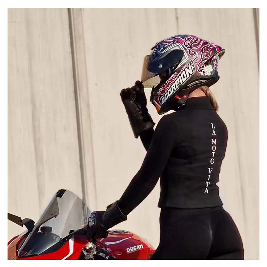 Scorpion - EXO-R1 Fim1 Air Aron Canet motorcycle helmet - Biker Outfit