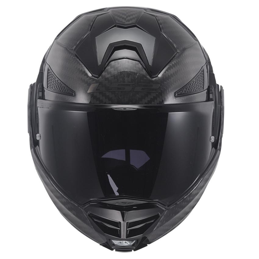 LS2 - Advant X Carbon motorhelm inclusief intercom 4X - Biker Outfit