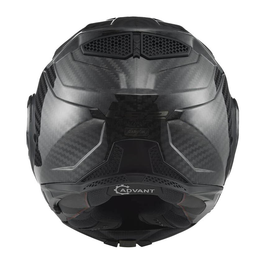LS2 - Advant X Carbon motorhelm inclusief intercom 4X - Biker Outfit
