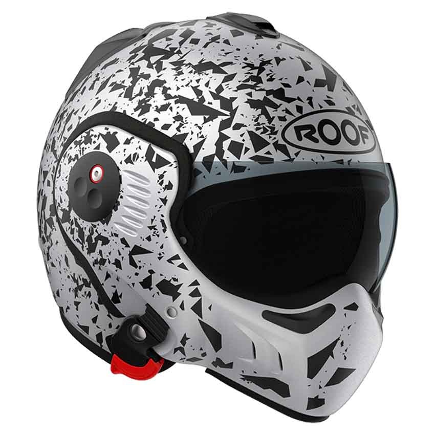 ROOF - RO5 Boxer Alpha Blackstar motorhelm - Biker Outfit