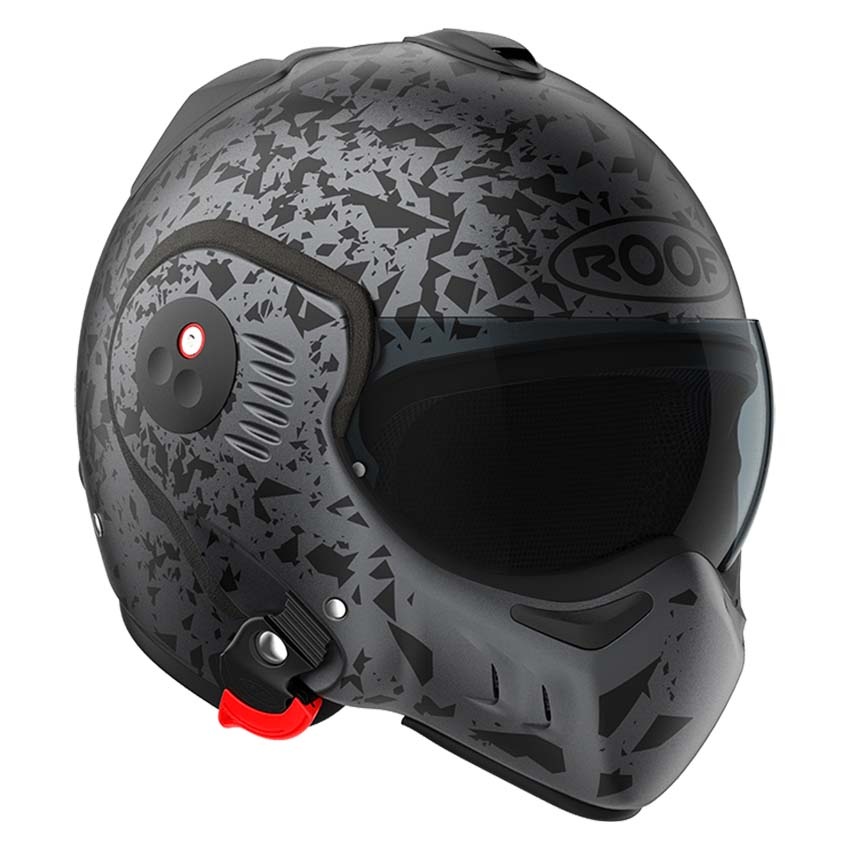 ROOF - RO5 Boxer Alpha Blackstar motorcycle helmet - Biker Outfit