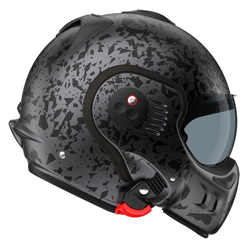 ROOF - RO5 Boxer Alpha Blackstar motorcycle helmet - Biker Outfit