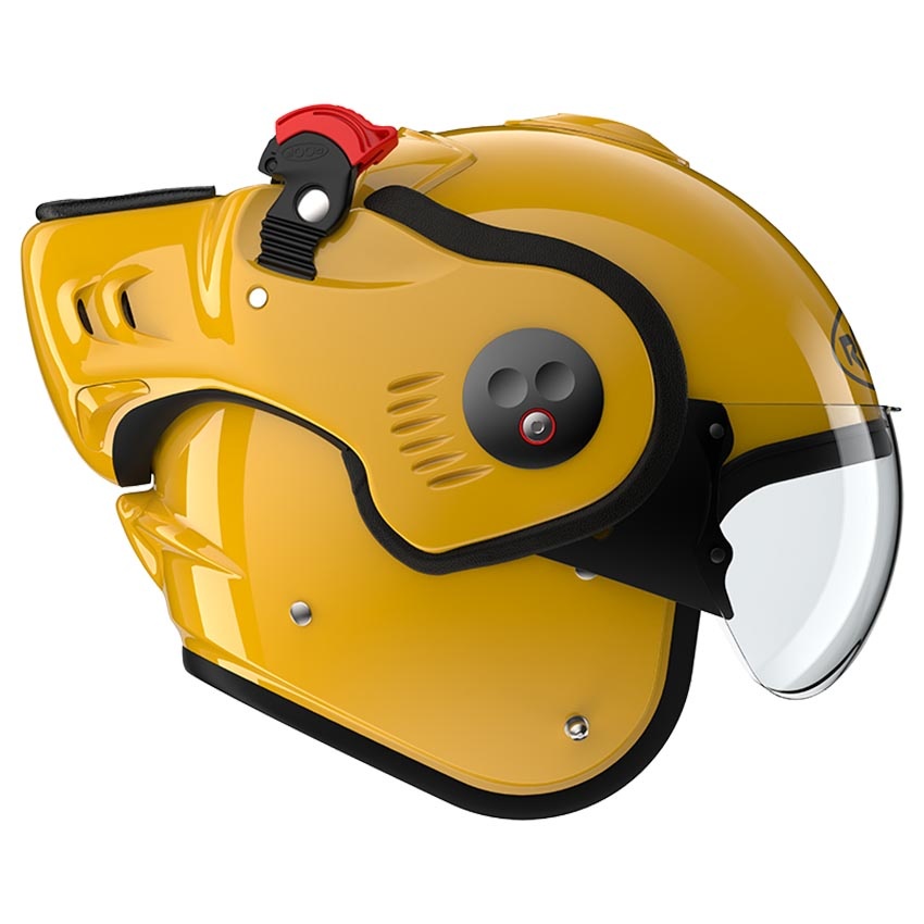 ROOF - RO5 Boxer Alpha Yellow motorcycle helmet - Biker Outfit