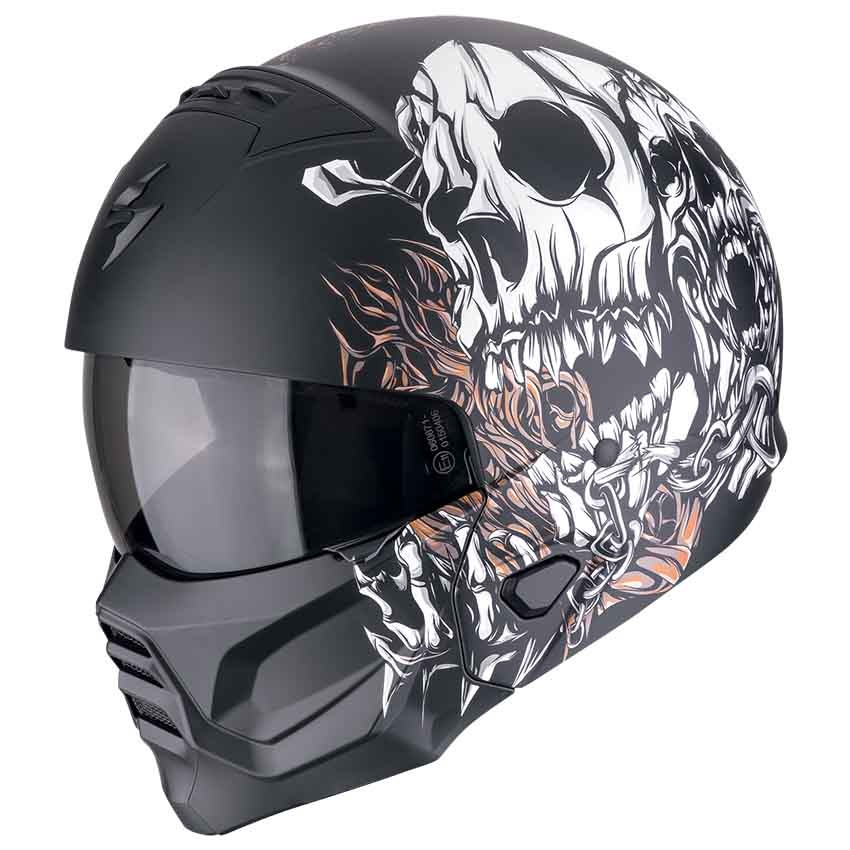 Scorpion - EXO-Combat II Genesis motorhelm - Biker Outfit