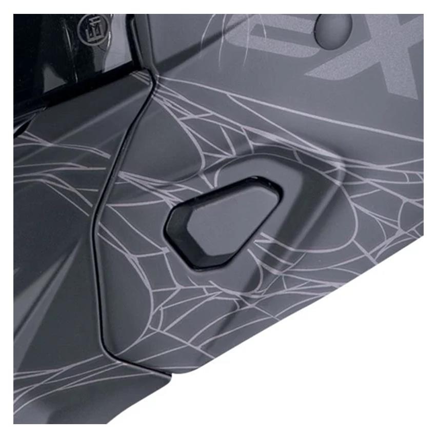 Scorpion - EXO-Combat II Spiderweb motorhelm - Biker Outfit