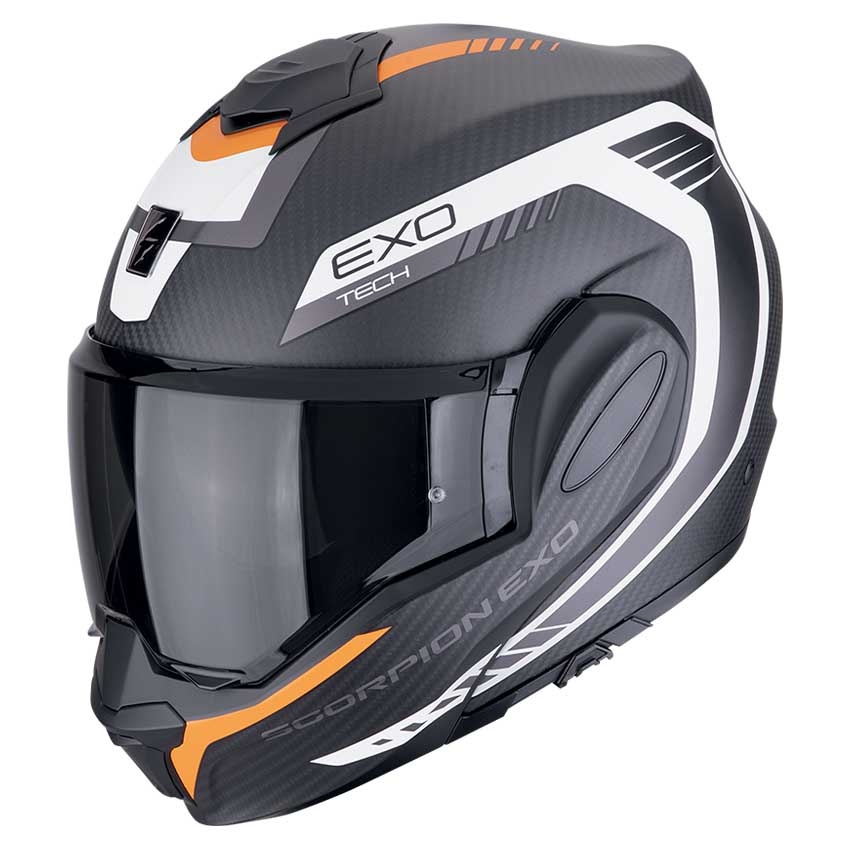 Scorpion - EXO-Tech Evo Carbon Cosy motorcycle helmet - Biker Outfit