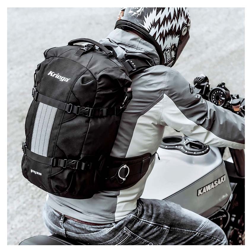 Kriega - R25 Waterproof Backpack - Biker Outfit