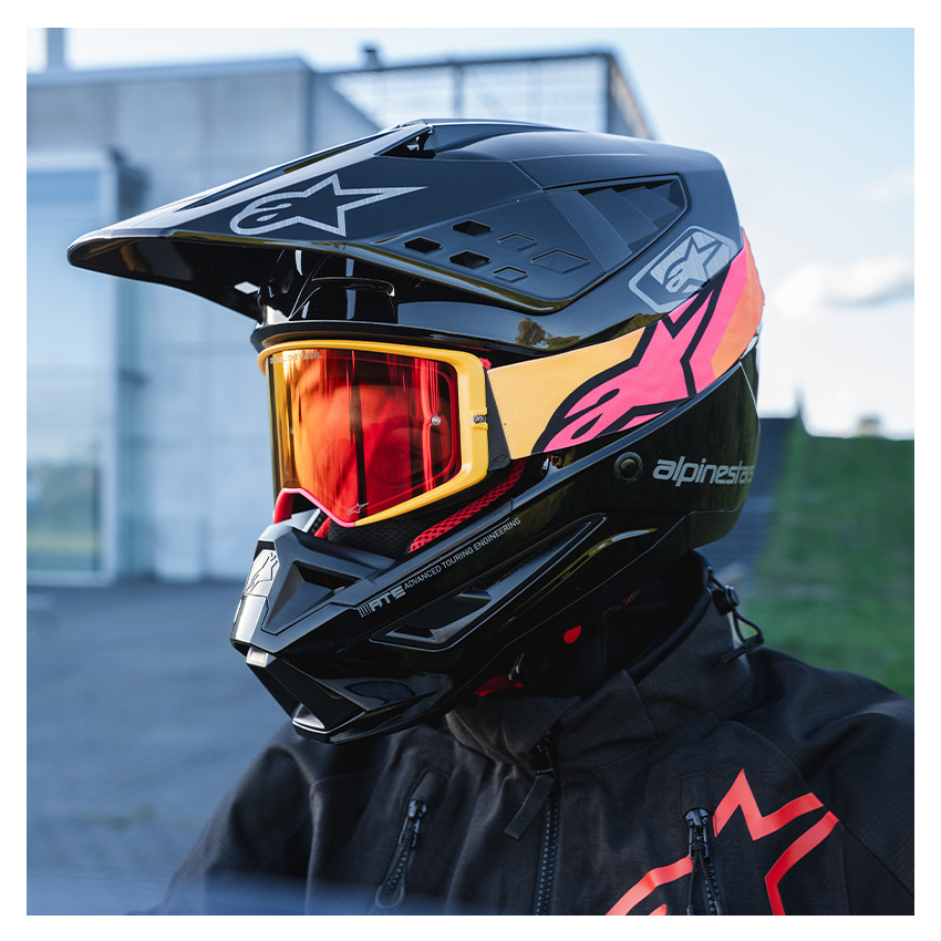 Alpinestars - Supertech Corp Goggle Mirror - Biker Outfit