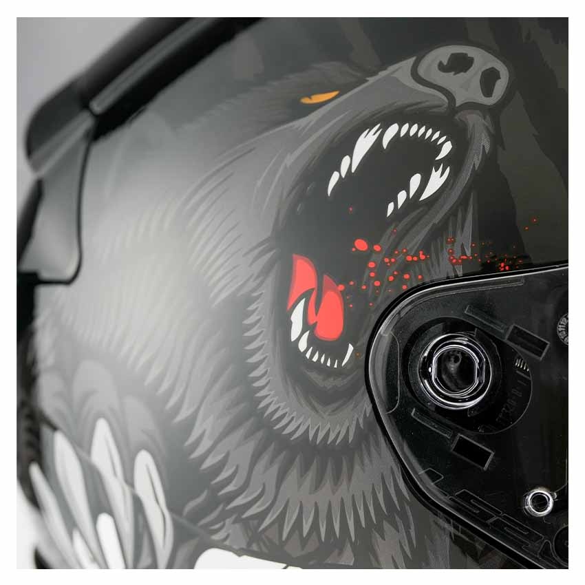 LS2 - FF353 Rapid II Claw motorcycle helmet - Biker Outfit